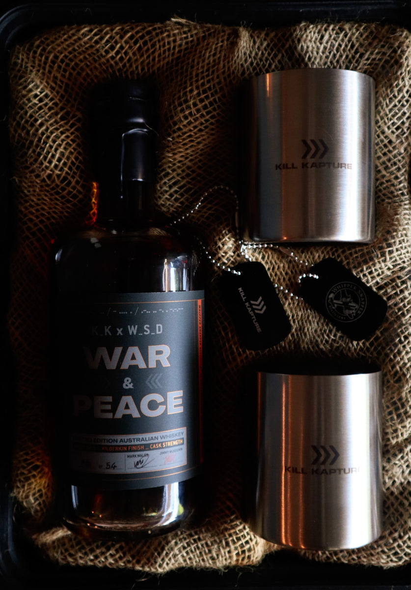 War & Peace Australian Whiskey Limited Edition Set – Kill Kapture